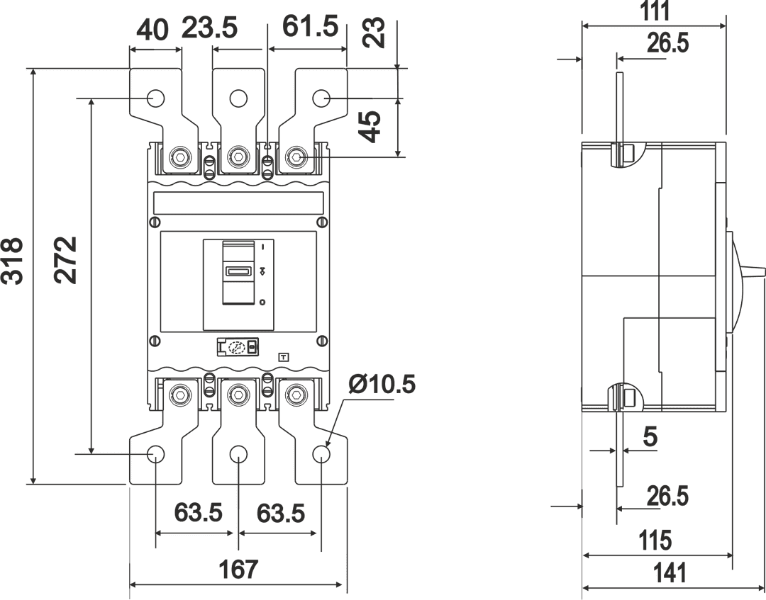 MCCB (Molded Case Circuit Breaker) | Circuit Breakers – Elmeasure