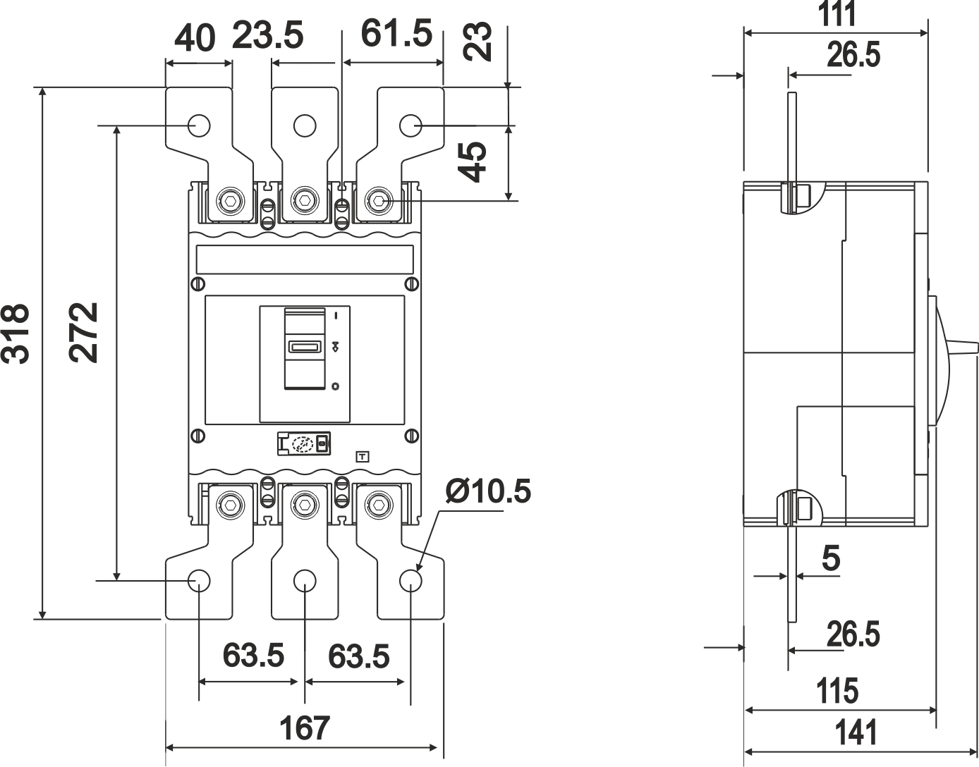 MCCB (Molded Case Circuit Breaker) | Circuit Breakers – Elmeasure