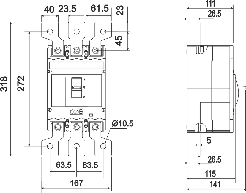 MCCB (Molded Case Circuit Breaker) | Circuit Breakers – Elmeasure